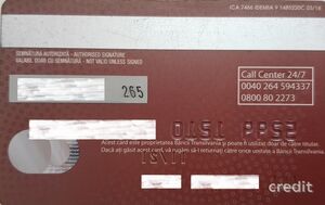 Bankkarte: Star Forte - new symbol (Banca Transilvania, RumänienCol:RO ...