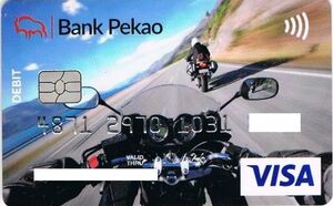 Bank Card: Motorcycles (Bank Polska Kasa Opieki SA/Bank Pekao SA ...