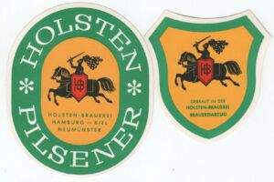 Drink Label: Holsten Pilsener (Holsten-Brauerei AG, Germany, Federal ...