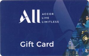 Gift Card: Accor, Live, Limitless (Accor, Australia(Accor) Col:AU-Accor ...