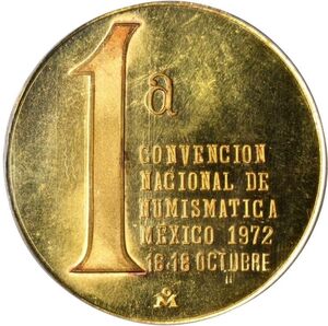 Decoration: 20th Anniversary Mexican Numismatic Society (Mexico ...