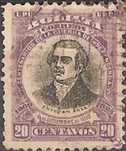 Stamp: Esteban Arze (Bolivia(Start of Independency Struggle, Cent.) Mi ...