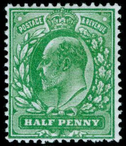 Stamp: King Edward VII (United Kingdom of Great Britain & Northern ...