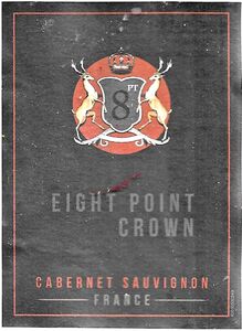 Drink Label: Eight Point Crown Cabernet Sauvignon (Borie Manoux ...