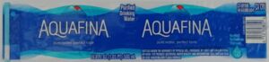 Drink Label: Aquafina (Pepsico, INC, United States of AmericaCol:US ...