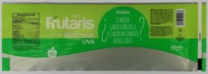 Drink Label: Frutaris Manzana-Uva (CBC Peruana S.A.C., PeruCol:PE-SODA ...
