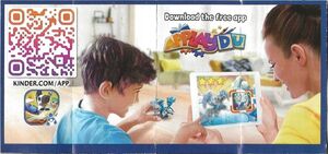 Meal Toy: Ice Dragon (Kinder Surprise, Europe(Kinder - Flying Finger ...