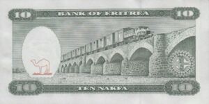 Banknote: 10 Nakfa (Eritrea(1997 Issue) Wor:P-3r