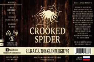 Drink Label: Crooked Spider - RIBACS 2016 Glenburgie '95 (Crooked ...