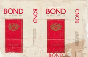 Cigarette Pack: Bond (Costa RicaCol:CR-CT-0039