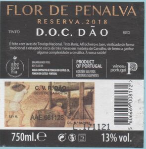 Drink Label: Flor D'penalva (Adega Cooperativa de Penalva do Castelo ...