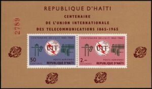 Stamp: International Telecommunication Union, Centary (Haiti(Centenary ...