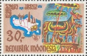 Stamp: Tourism in Bali (Indonesia(Tourism in Bali) Mi:ID 643,Sn:ID 765 ...