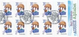Stamp: E is for Emu, Echidna, Eski, Eureka Stockade flag (Australia ...