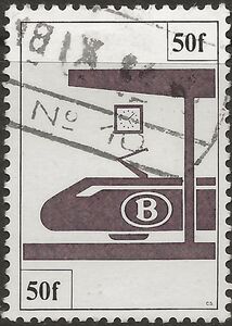 Stamp: Railway Stamp: Pictogram of platform (Belgium(Railway ...