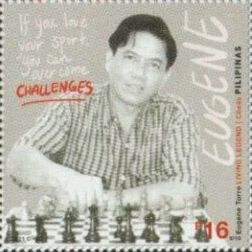 Stamp: Eugene Torre, Chess Grandmaster (Philippines(Living Legends ...