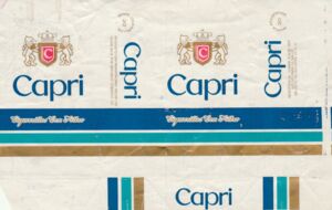 Cigarette Pack: Capri (Costa RicaCol:CR-CT-0044