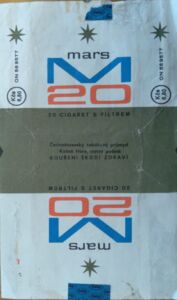 Cigarette Pack: Mars (CzechoslovakiaCol:CS-CT-0004