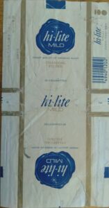 Cigarette Pack: Hi-Lite (JapanCol:JP-CT-0271