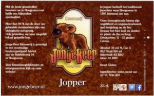 Drink Label: Jopper (Jonge Beer Brouwerij, NetherlandsCol:NL-BEER-026822