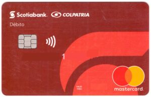 银行卡: Scotiabank Colpatria (Colpatria, 哥伦比亚Col:CO-MC-0024 💳