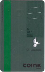 Bank Card: COINK Débito (Coink S.A., ColombiaCol:CO-VI-0040