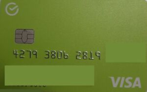Bank Card: Sber Green Visa (Sberbank, RussiaCol:RU-VI-2284.01