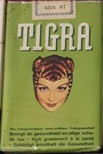 Cigarette Pack: Tigra (BelgiumCol:BE-CT-0019