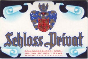 Drink Label: Schloss Privat (Schlossbrauerei Neunkirchen, Germany ...