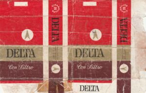 Cigarette Pack: Delta (Costa RicaCol:CR-CT-0051