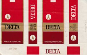 Cigarette Pack: Delta (El SalvadorCol:SV-CT-0005