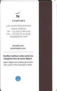 Hotel Card: Novotel Chartres (Novotel, France(Novotel - Young people ...