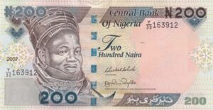 Banknote: 200 Naira (Nigeria(1984-2022 Issue) Wor:P-29f.1