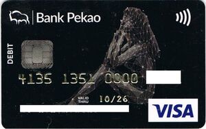 Bank Card: Zodiac - Virgo (Bank Polska Kasa Opieki SA/Bank Pekao SA ...