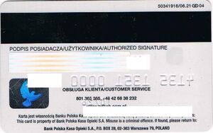 Bank Card: Zodiac - Virgo (Bank Polska Kasa Opieki SA/Bank Pekao SA ...