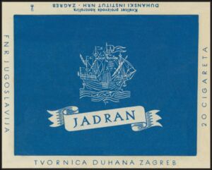 Cigarette Pack: Jadran (YugoslaviaCol:YU-CT-0103