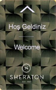 Hotel Card: Sheraton - Hoş Geldiniz - Welcome (Sheraton, Türkiye ...
