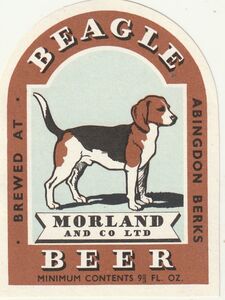 Drink Label: Morland Beagle Beer (Morland Brewing, United Kingdom of ...