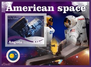 Stamp: American space (Angola: Illegal Stamps(Space (2016)) Col:AO 2016-04