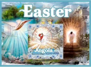 Stamp: Easter (Angola: Illegal Stamps(Paintings (2016)) Col:AO 2016-16
