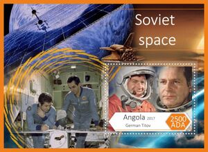 Stamp: Soviet Space (Angola: Illegal Stamps(Space (2017)) Col:AO 2017-19