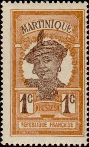 Stamp: Martinique (Martinique) (Definitives 1908-1930 - Local Motives ...