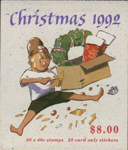 Stamp: Christmas 1992 (Australia(Christmas 1992) Mi:AU MH76,Sg:AU SB79 ...