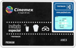 Functional Card: Cinemex - Premium (Payback, Mexico(Cinemex) Col:MX ...