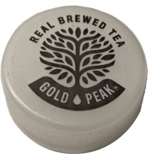 Bottle Cap: Gold Peak Real Brewed Tea (The Coca-Cola Company, United ...