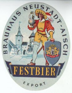 Drink Label: Festbier Export (Brauhaus Neustadt, Germany, Federal ...