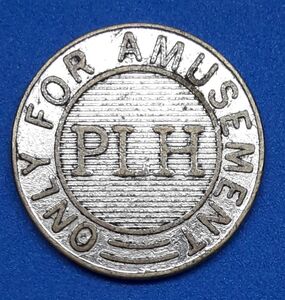 Token: PLH Only For Amusement (United States of America(Games Tokens ...