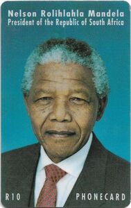 Phonecard: Nelson Mandela (Telkom, South Africa(Government Of National ...