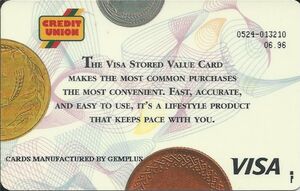 Bank Card: Australian Credit Unións (Credit Unión, AustraliaCol:AU-VC-0022