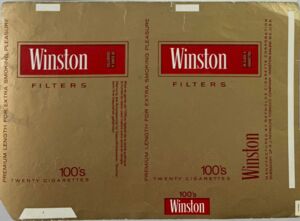 Cigarette Pack: Winston (SwitzerlandCol:CH-CT-0110
